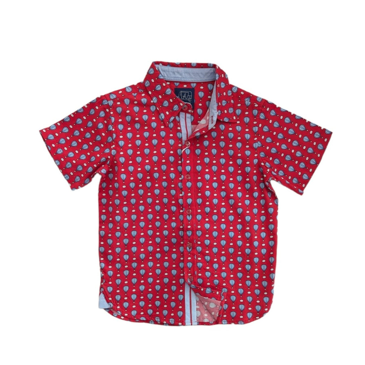 Hot Air Balloon Shirt in Short Sleeves – TukTuk Designs